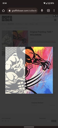 SEEN Graffiti Painting Super Hero Series Wolverine | eBay