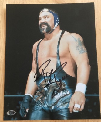 RICK STEINER Autograph Signed 8x10 Photo WWF WWE WCW TNA ECW NWA NWO W ...
