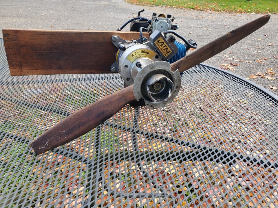 Fuji BT-50SB 47cc Large Aircraft R/C Gas Motor Model Plane Engine ...