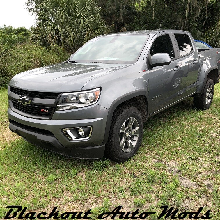 Matte Black Grill and Tailgate BowTie Vinyl Emblem Overlay Decals Chevy ...