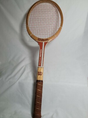 WILSON Jimmy Connors Matchplay wooden tennis racket Vintage | eBay