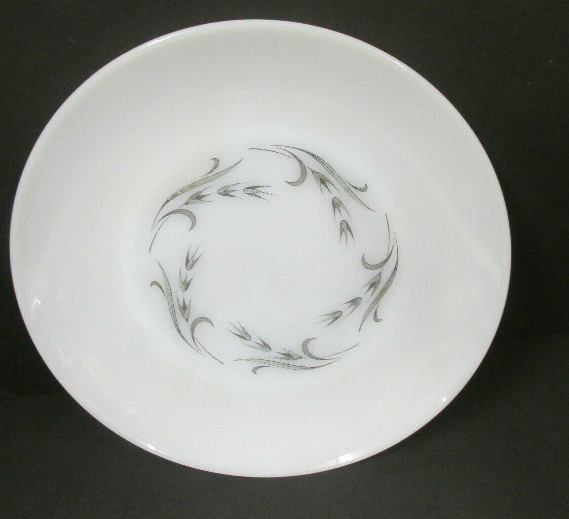 PATTERN ANCHOR HOCKING FIRE KING HARVEST SILVER GRAY WHEAT 4 LOT DINNER ...