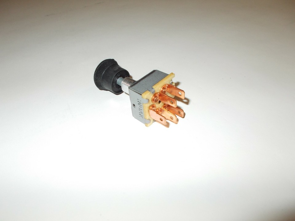 3 position 12 Volt Fan Control Speed Switch Off Low Med Hi / 5 Prong ...