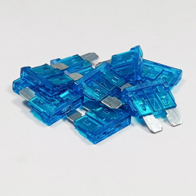 15 A Amp Standard Blade Fuses Blue Amps Fuse Car Van Auto Marine Pack ...