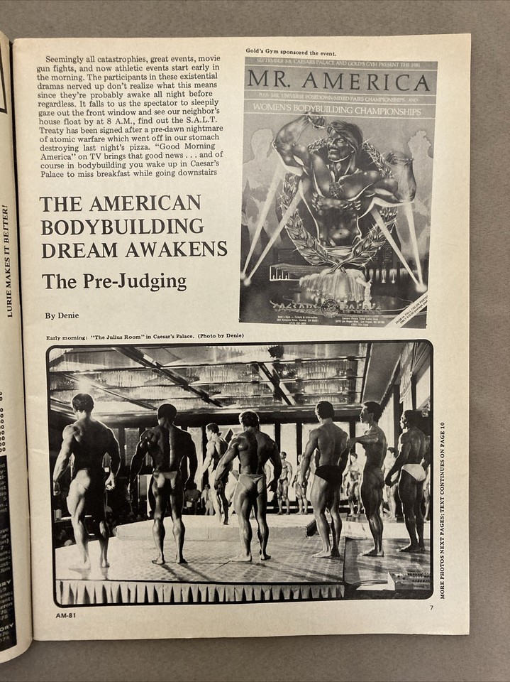 Muscle Training Illustrated Bodybuilding Magazine / Mr. America Tim ...