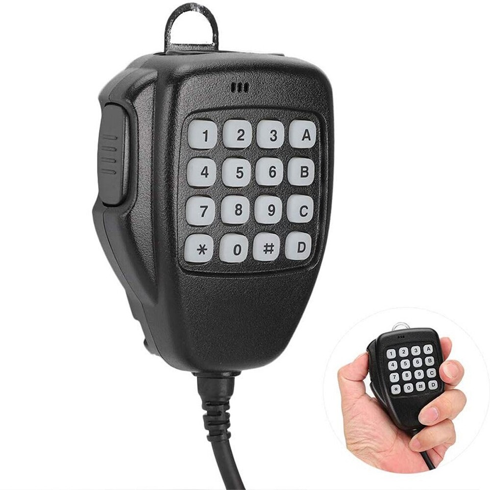 HM-118TN Remote Control MIC DTMF 8Pin MIC Speaker Microphones for Icom ...