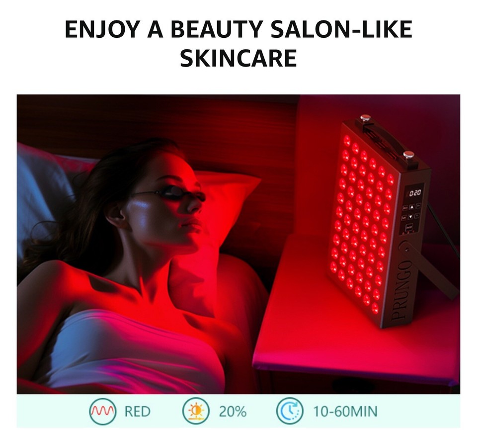 Red Light Therapy Device,RL-100 PrunGo 120W Device Panel- Brand New ...