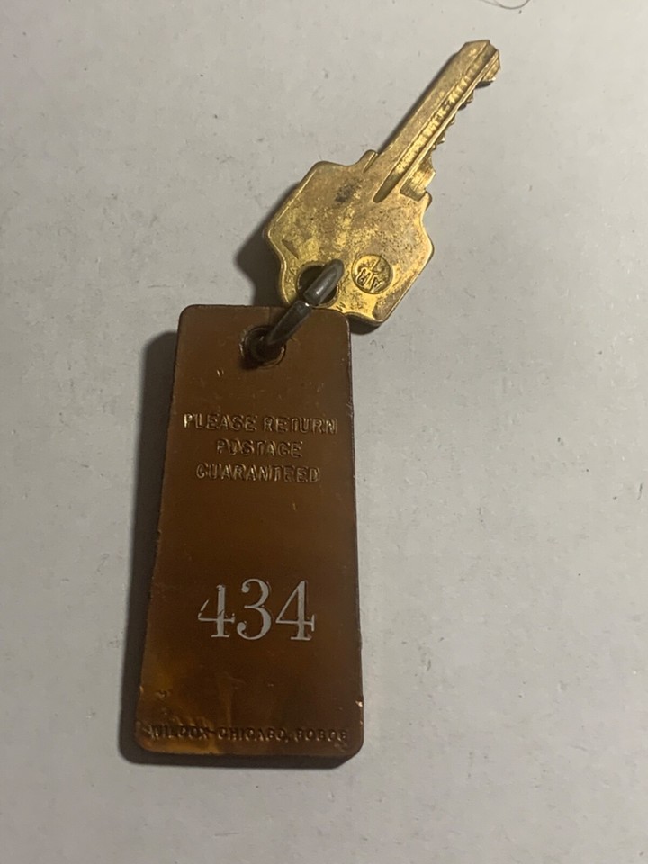 Vintage Hotel Motel Room Key Fob with Key Vail Colorado #434 | eBay