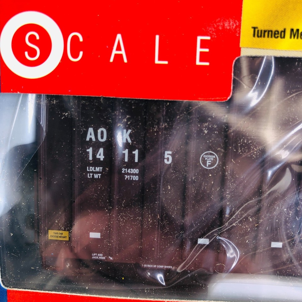 Walthers 932-27119 HO Scale AOK Gunderson 50' Hi-Cube Paper Box Car 2 ...