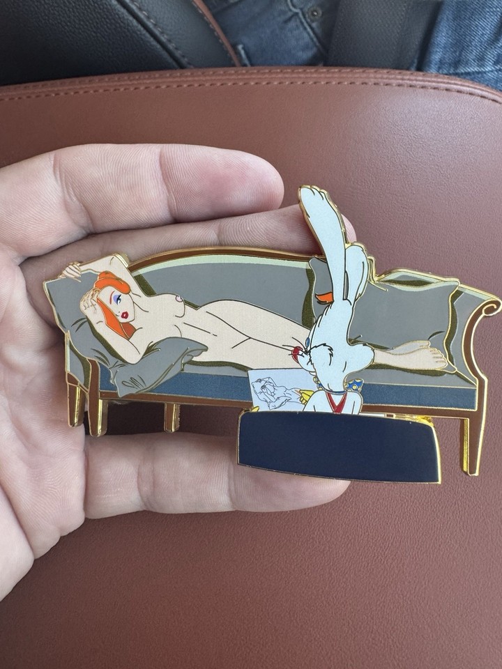 Disney Roger Rabbit Drawing Jessica Titanic Scene Fantasy Pin LE 69 By ...