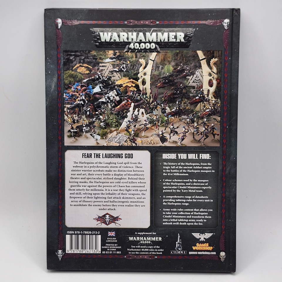 Warhammer 40k Harlequins Codex 8th Edition Games Workshop | eBay
