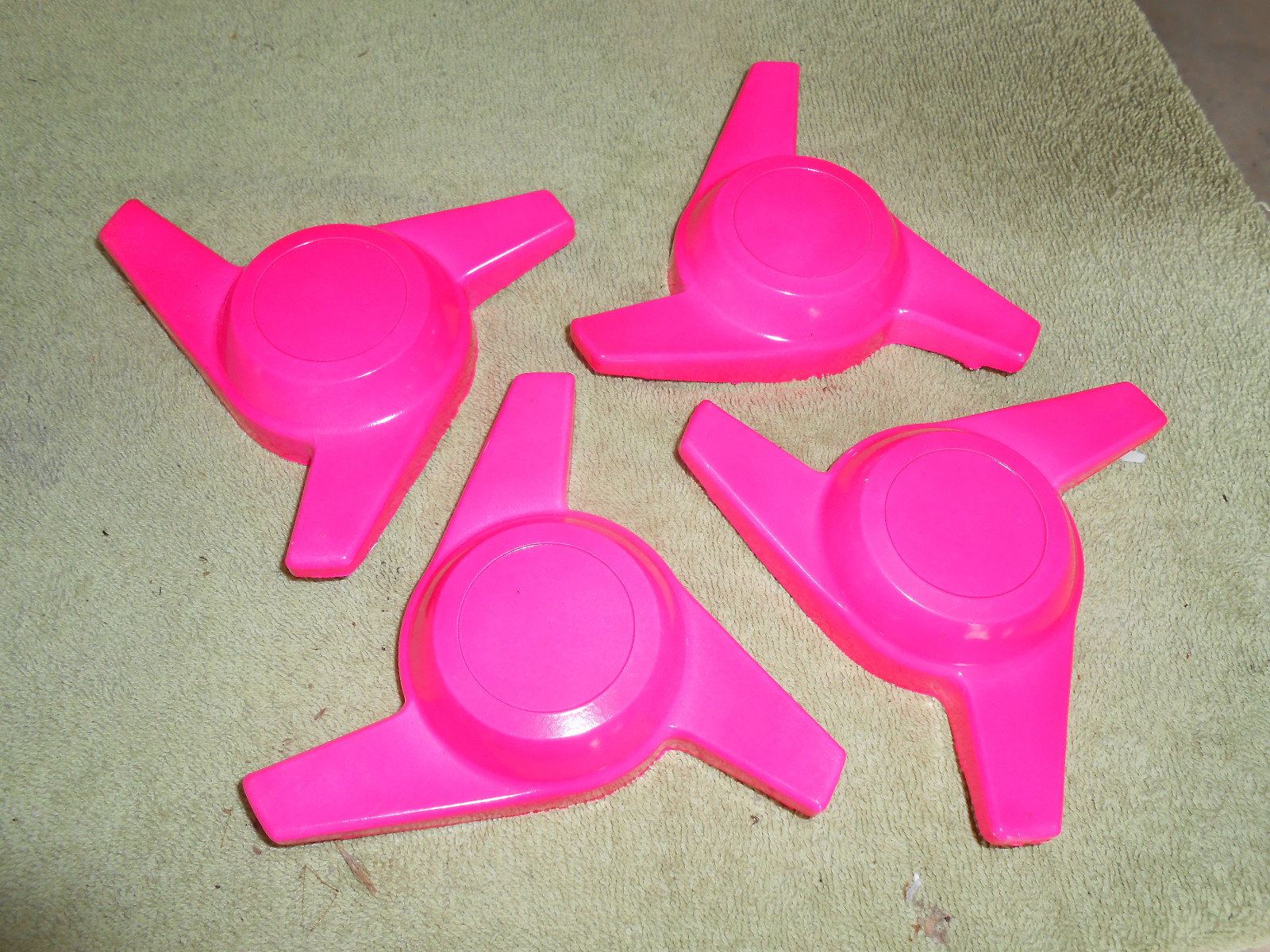 ( 4 ) PINK SPINNERS METAL NOS, K-480 | eBay