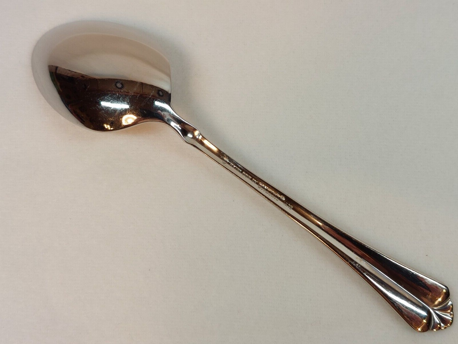 Spoon Oneida Heirloom Stainless Steel Soup Spoon Small Serving ...