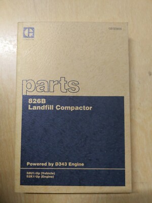 Cat caterpillar 826B Landfill Compactor Parts | eBay