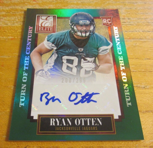 Ryan Otten 2013 Elite Turn of the Century Autographs #182 #'d 200/299 ...