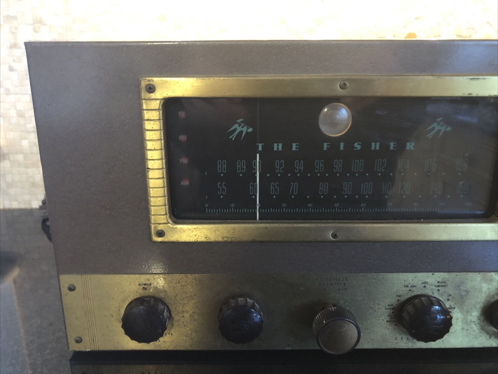 Mint The Fisher 70-RT FM/AM Superhederodyne Tube Tuner Receiver 1954 | eBay