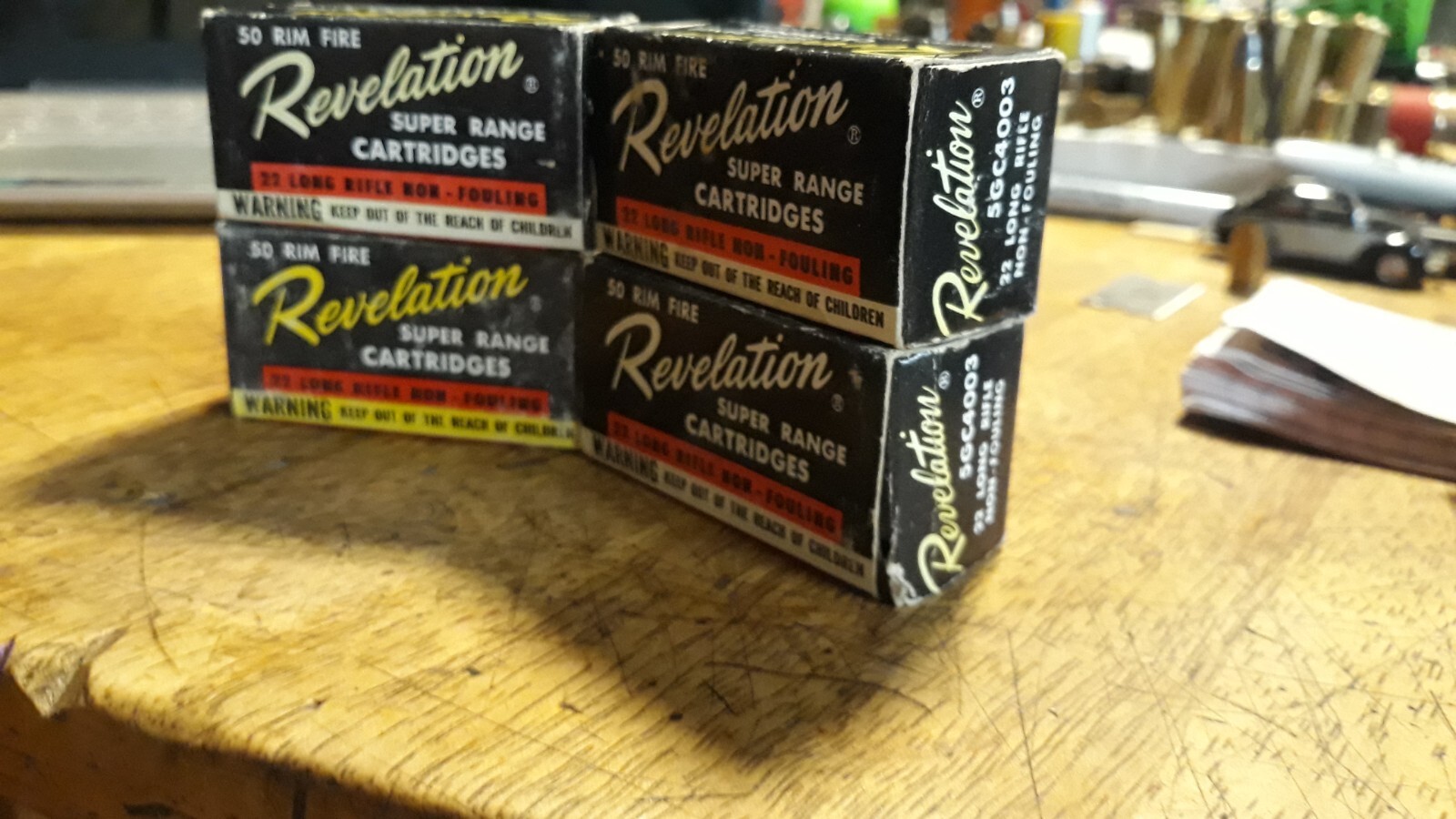 lot of 4 Revelation .22 LR boxes | eBay