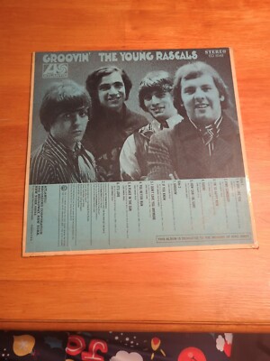 THE YOUNG RASCALS GROOVIN LP 12" VINYL RECORD, ATLANTIC SD 8148 *QUICK ...