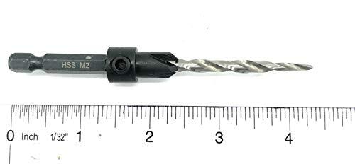 Wood Countersink Tapered Drill Bit 12 7/32" Adjustable Depth ...