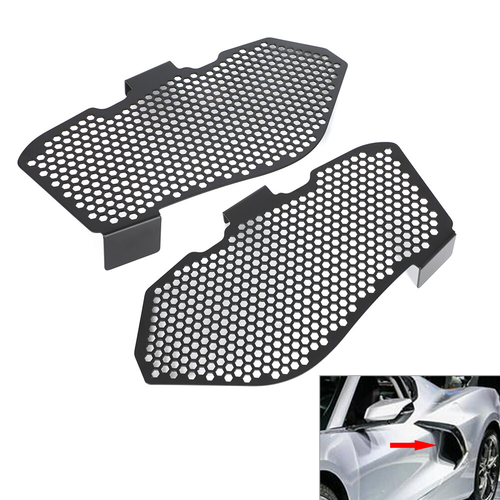 For Chevrolet Corvette C8 2020-2023 Car Side Intake Mesh Grille Insert ...