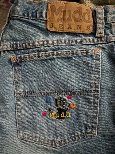 VTG Mudd Jeans 90s Y2K Women's Size 11 Denim Shorts Medium Wash High ...