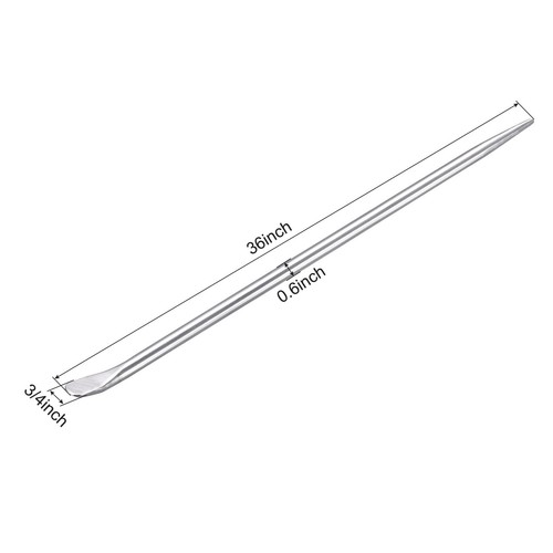 36" Aligning Pry Bar Round Crowbar for Prying Aligning | eBay UK