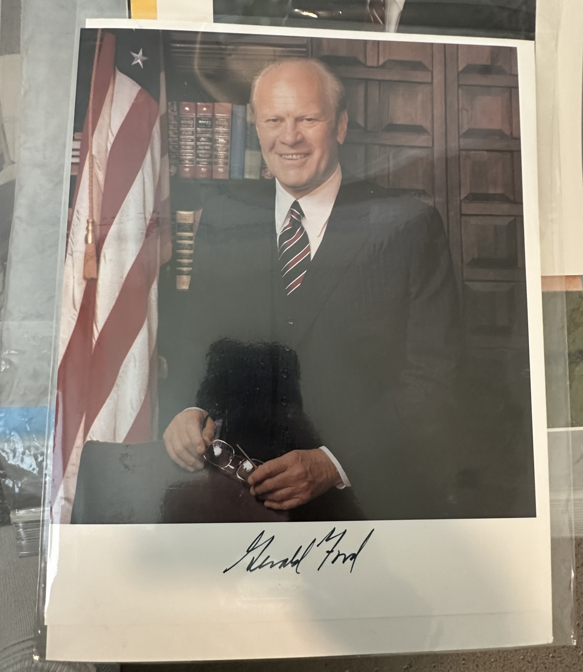 Gerald Ford Signed 8x10 Photo USA President Autograph COA | eBay