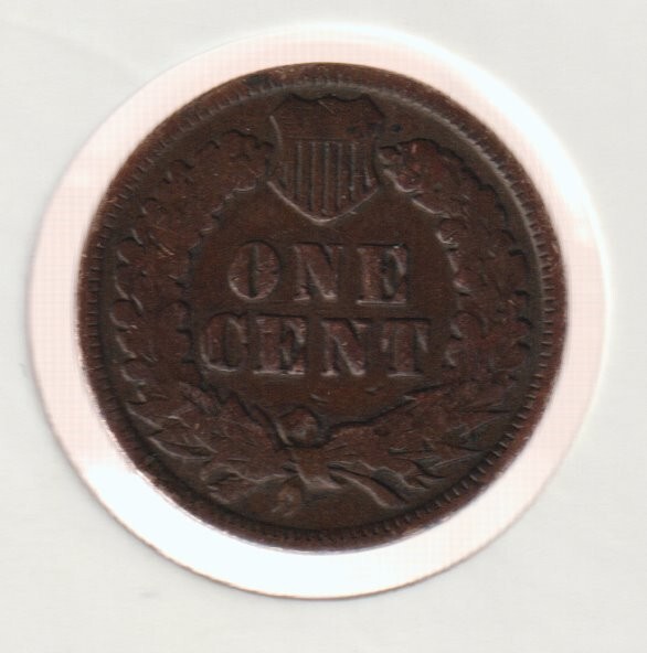 1902 Copper Indian Head Penny Antique US Coin Collection Liberty Shield ...