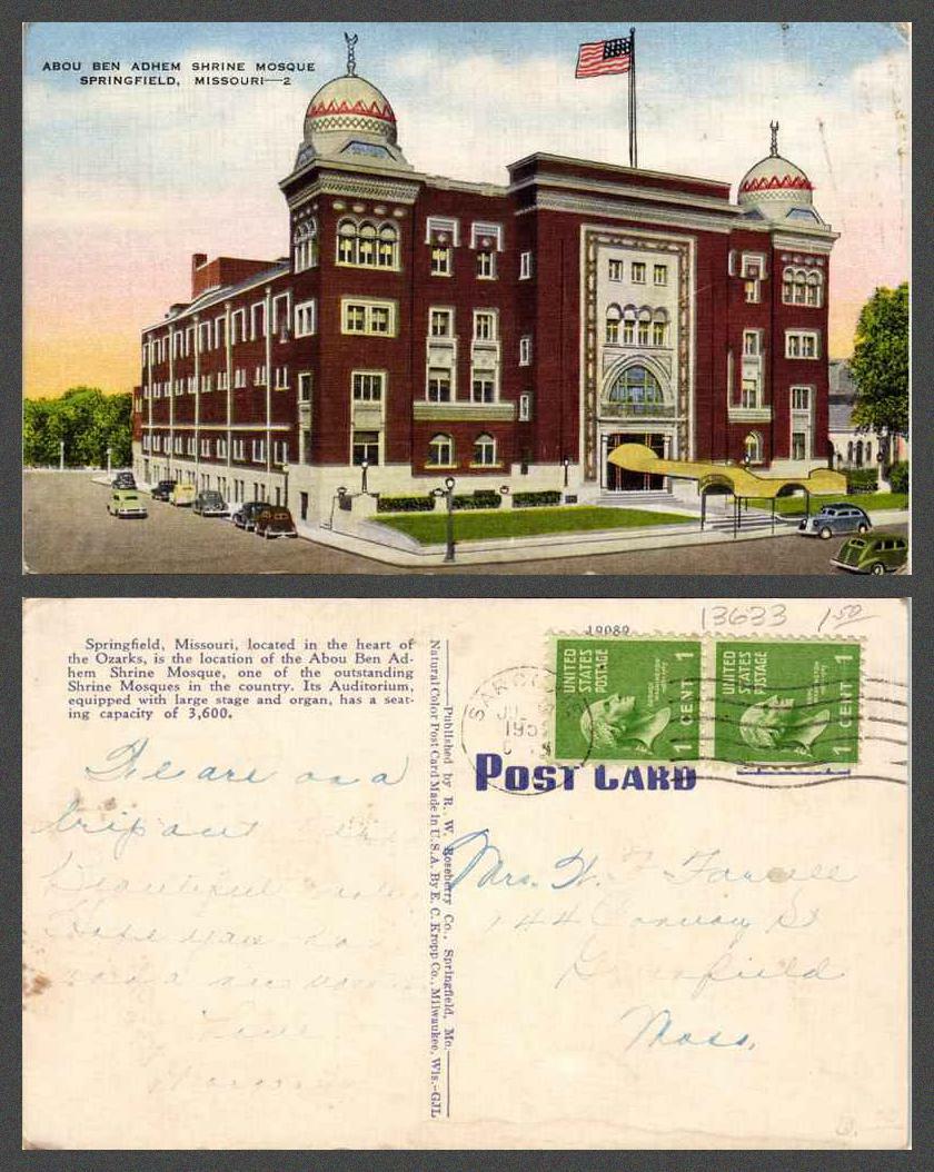 Vintage Images Postcards Springfield Mo Celebrating 100 Years Of