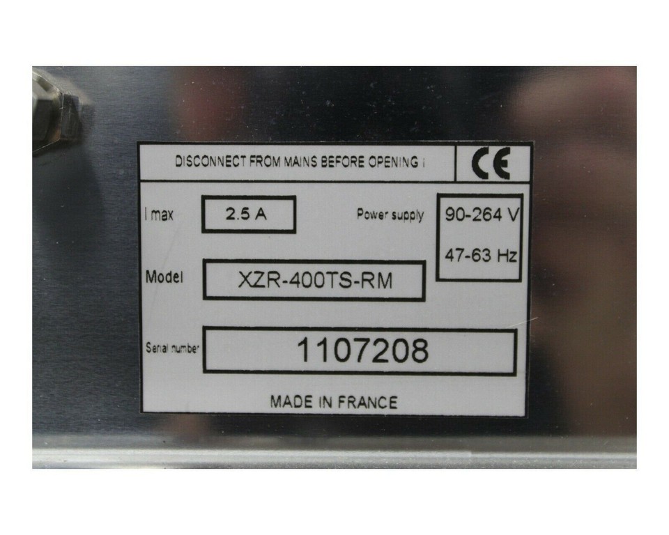 MICHELL INST. FOR GAS PURITY MEASUMENTS OXYGEN ANALYZER XZR-400TS-RM | eBay