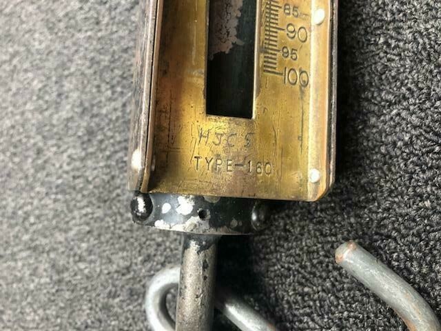 Chatillon IronClad Type 160 Linear Hanging Scale 0-100Lbs X 2 Heavy ...