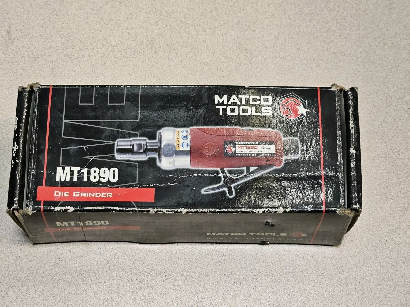Matco Tools MT1890 High Speed 1/4" Straight Air Die Grinder | eBay