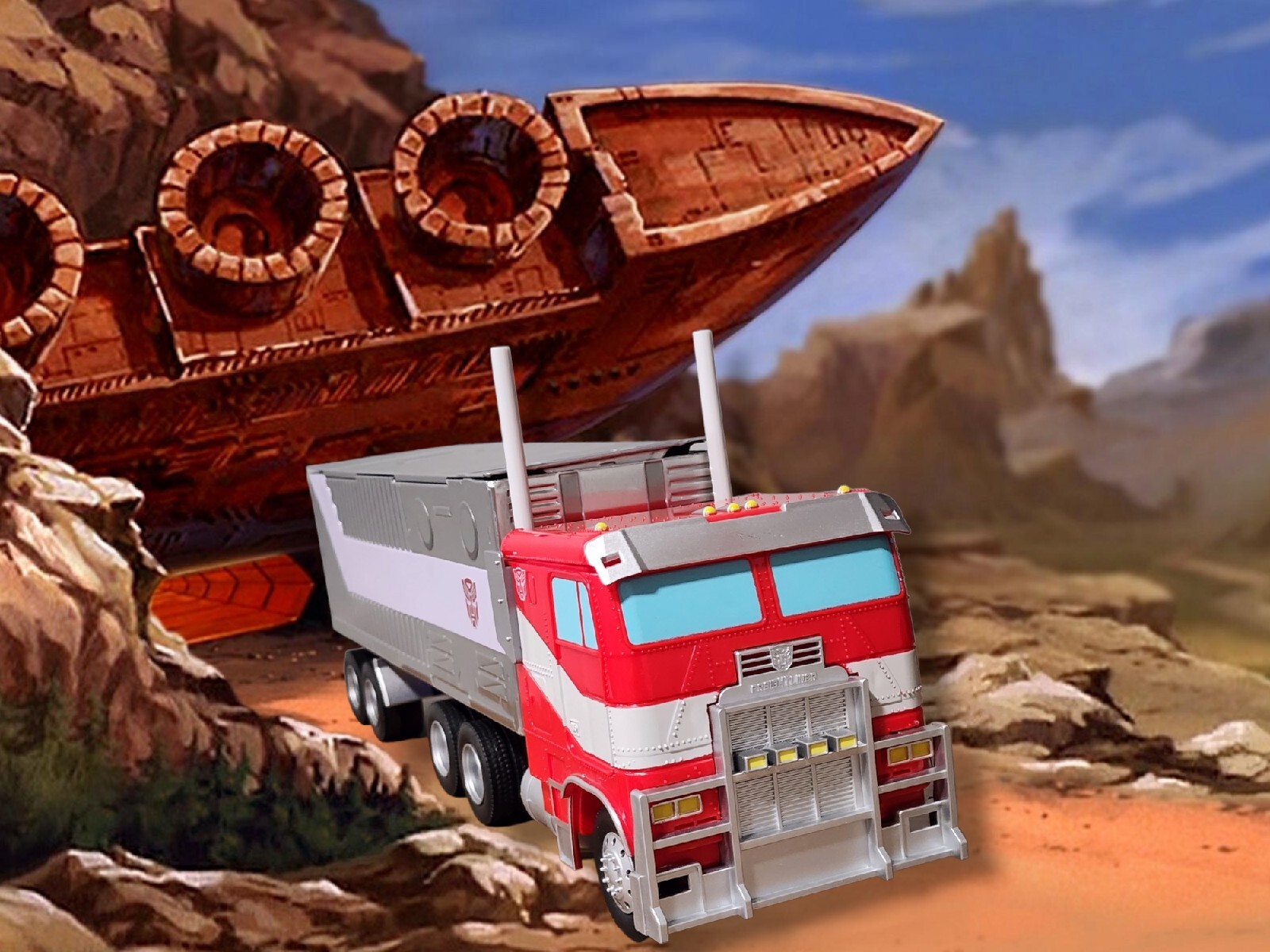 2023 AMC Exclusive Transformers Rise of the Beasts Optimus Prime Vessel ...