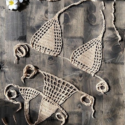 Color: Khaki, Size: M - Bikini G Thong String Beach Micro Sw | eBay