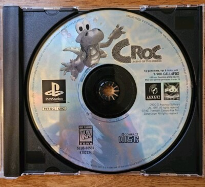 Croc: Legend of the Gobbos (Ps1, Preowned, Disc Only) 86162028342 | eBay