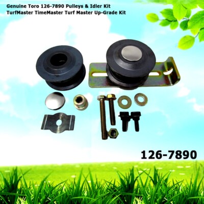 Genuine Toro 126-7890 Pulleys & Idler Kit TurfMaster TimeMaster Turf ...