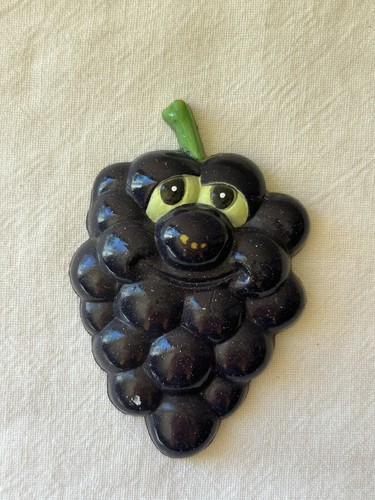 Vintage Arjon Anthropomorphic Grapes Refrigerator Magnet 4" | eBay