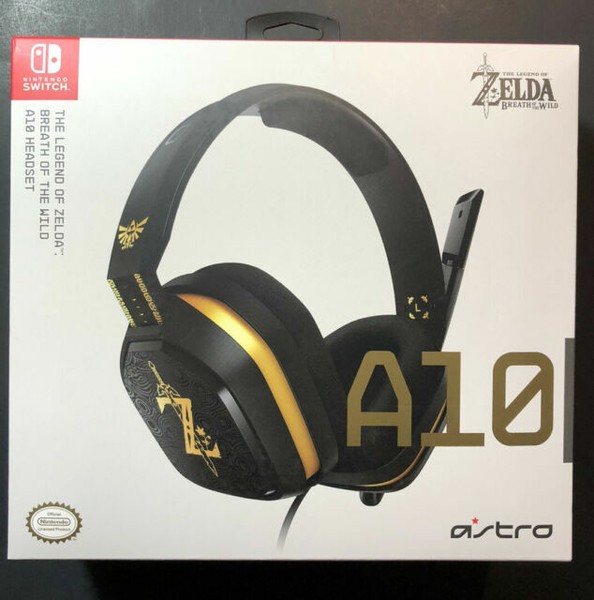 Astro Gaming - A10 Legend Of Zelda Wired Stereo Gaming Headset - Black ...