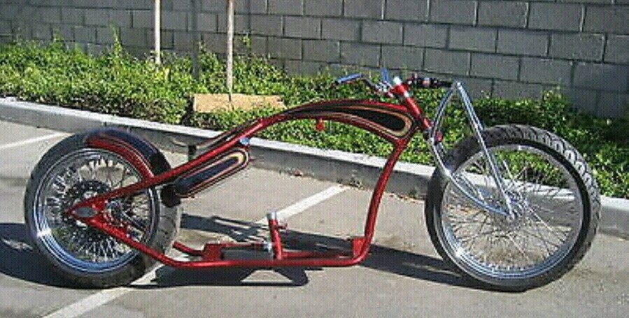 Tinworksinc Harley/Chopper/Bobber Single Shock Front End Girder USA ...