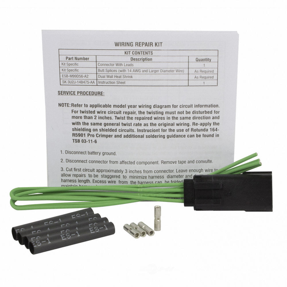 Motorcraft WPT1432 Electrical Connectors - Electrical Pigtail for sale ...