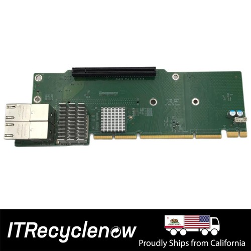 Supermicro AOC-2UR66-I4XTF 2U Ultra Riser 4x Port RJ45 2x PCI-E 3.0 x16 ...
