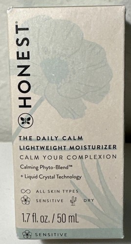 Honest Beauty The Daily Calm Lightweight Moisturizer with Hyaluronic ...