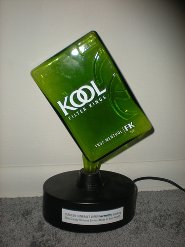 Vintage Kool Filter Kings Cigarette Advertising Plasma Lamp | eBay