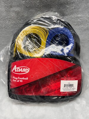 NEW Adams Flag Football Set of 10 FFS | eBay