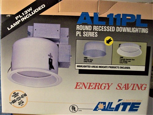 AL11PL ROUND Recessed DOWNLIGHTING PL SERIES Remodel PL13 WATT LIGHT ...
