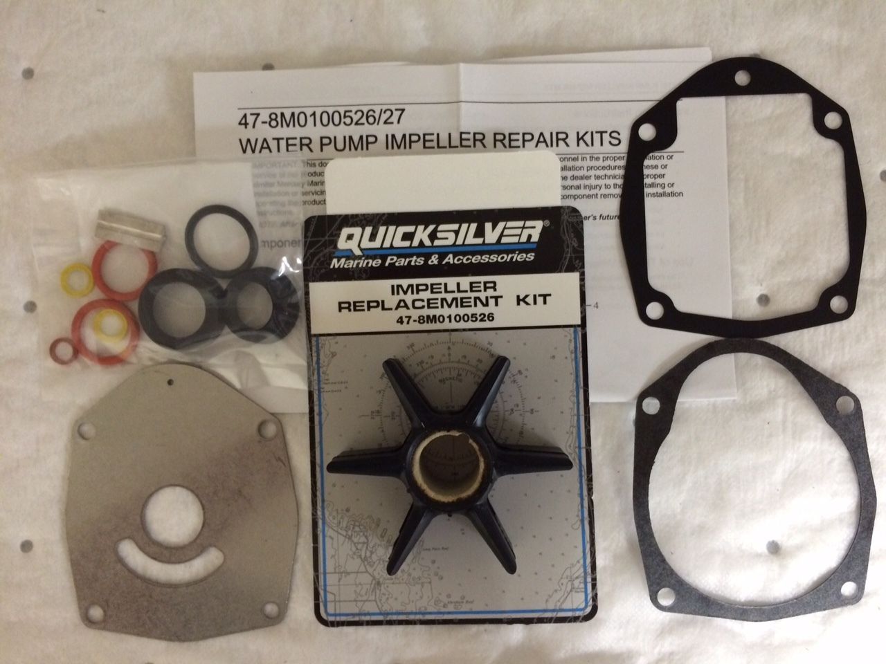 Mercruiser Alpha One Gen 2 Outdrive Water Pump Impeller Repair Kit ...
