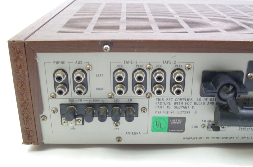 JVC R-S77 AM FM Digital Synthesizer SUPER-A Stereo Receiver Minor ...