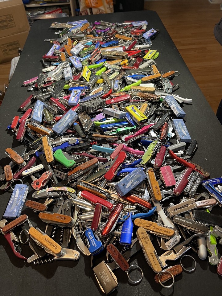 Tsa Confiscated Pocket Knives/multitools Lot | eBay