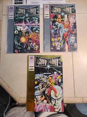 Valiant Comics Lot Image Deathmate Prologue Epilogue and Yellow | eBay
