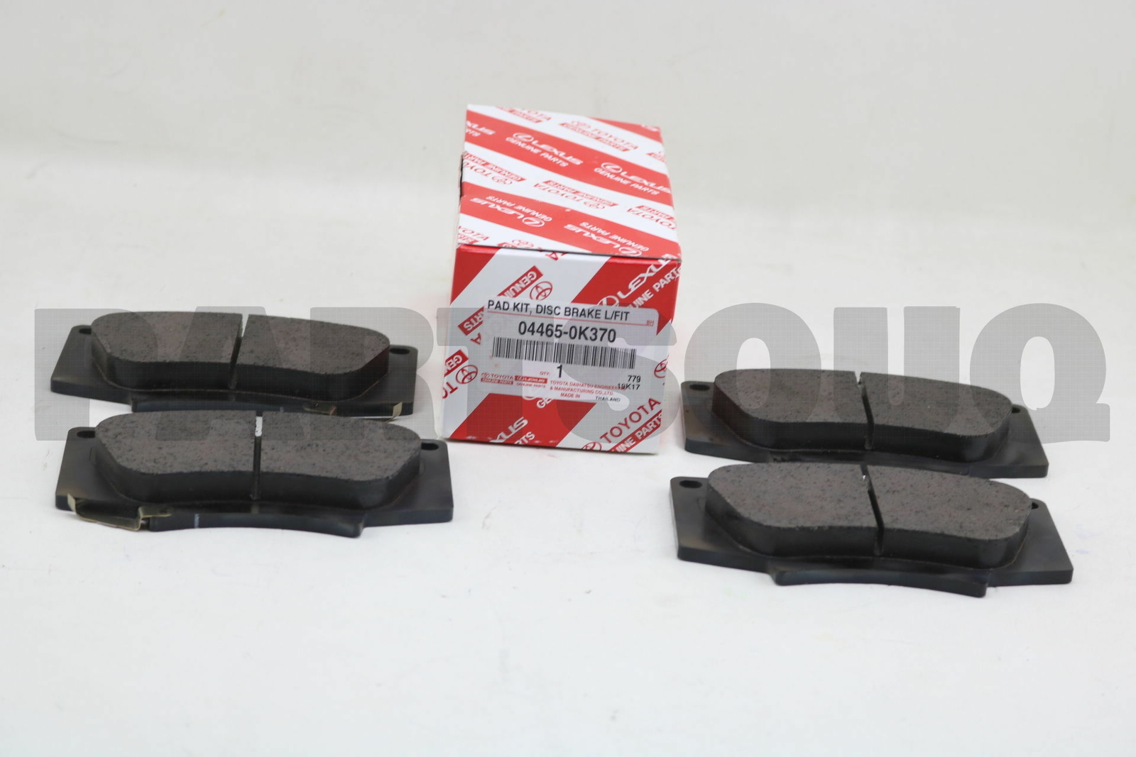 044650K370 Genuine Toyota PAD KIT, DISC BRAKE 04465-0K370 | eBay